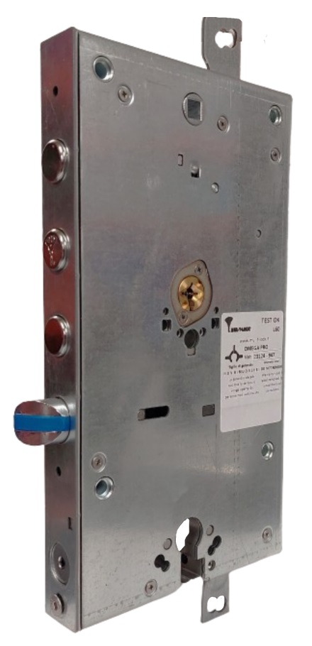 Multlock Omega Pro OMPA40337MB Κλειδαριά θωρακισμένης διπλή, για ...