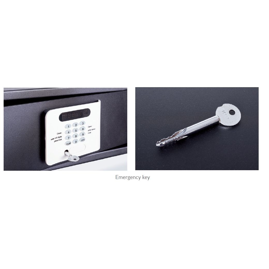 Arregui Suite Hotel 51200 Χρηματοκιβώτιο επιδαπέδιο, με κωδικό (για λάπτοπ)