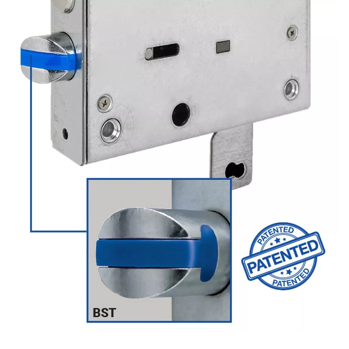 Multlock Omega Pro OMPA30328B Κλειδαριά θωρακισμένης διπλή, για ...