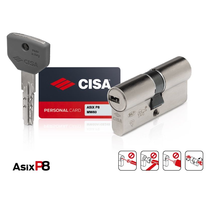 CISA ASIX P8 OQ311 Κύλινδρος ασφαλείας